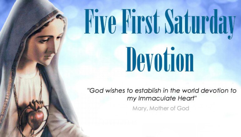 The Five First Saturdays Devotion | The Apostolate of Hannah's Tears